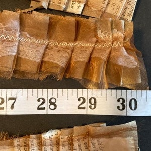 Junk Journal Ruffle Rolls, Handmade Paper Ruffles, Belly Bands, Journal ...