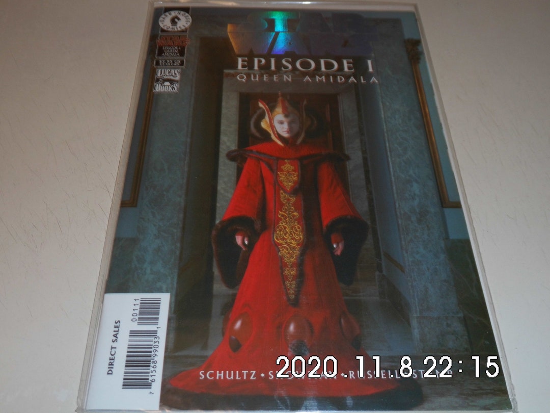 Star Wars Episode 1 "queen Amidala" Comic Book - Etsy