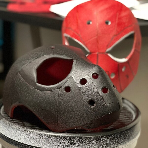 Spiderman Face Shell - Etsy