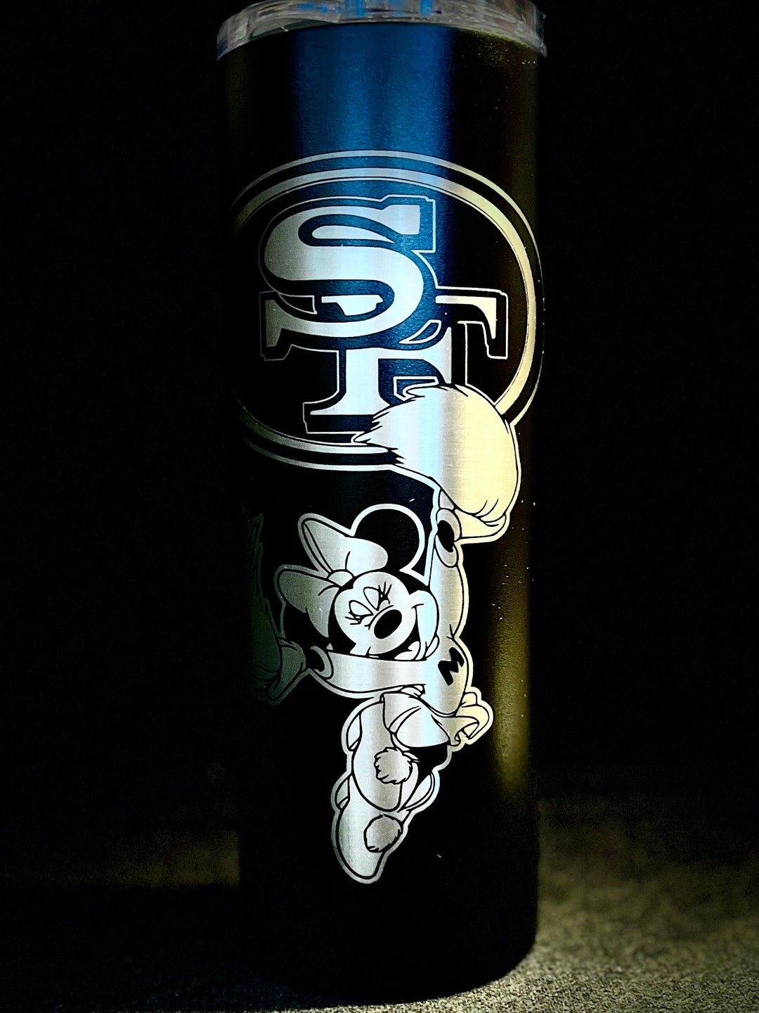 FREE Personalization San Francisco 49ers Custom Insulated Steel Laser ...