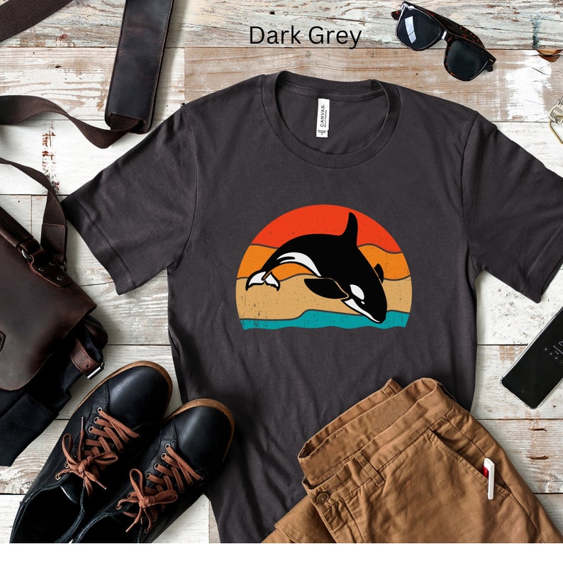 Orcas T-shirt, Orcas, Killer Whales, Oceans, Beach, Gift for Her, Gift ...