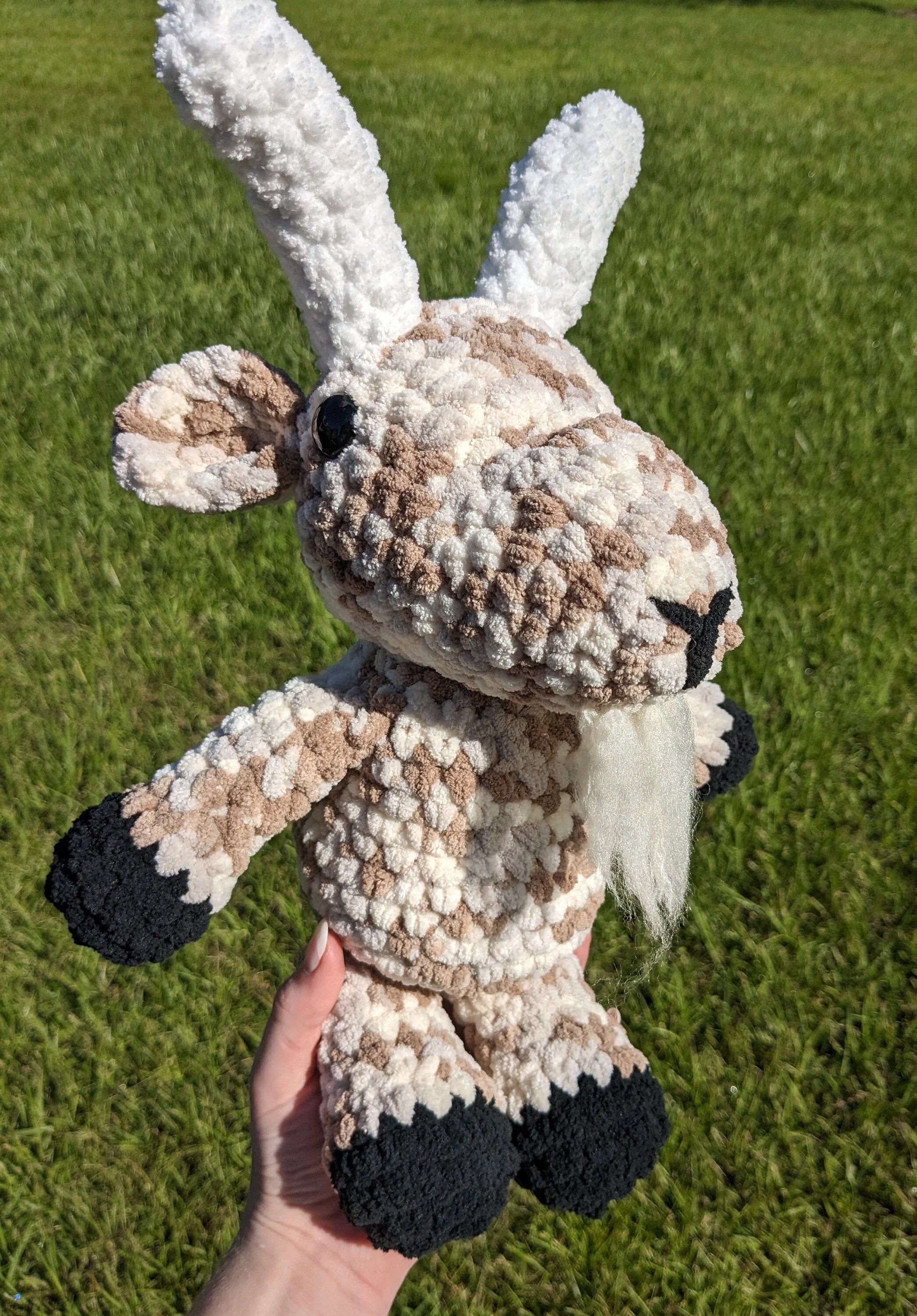Guarry the Goat Crochet Amigurumi Handmade Goat - Etsy
