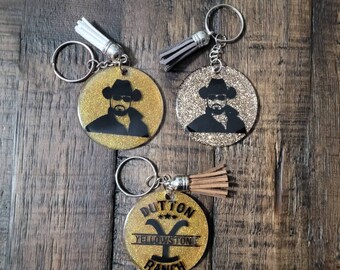 Yellowstone Keychain Svg - Etsy