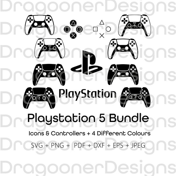 Playstation5 Svg - Etsy