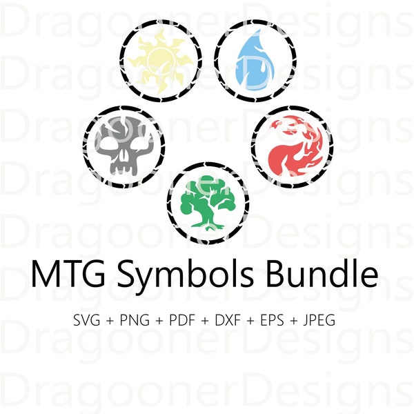Magic Gathering Svg - Etsy
