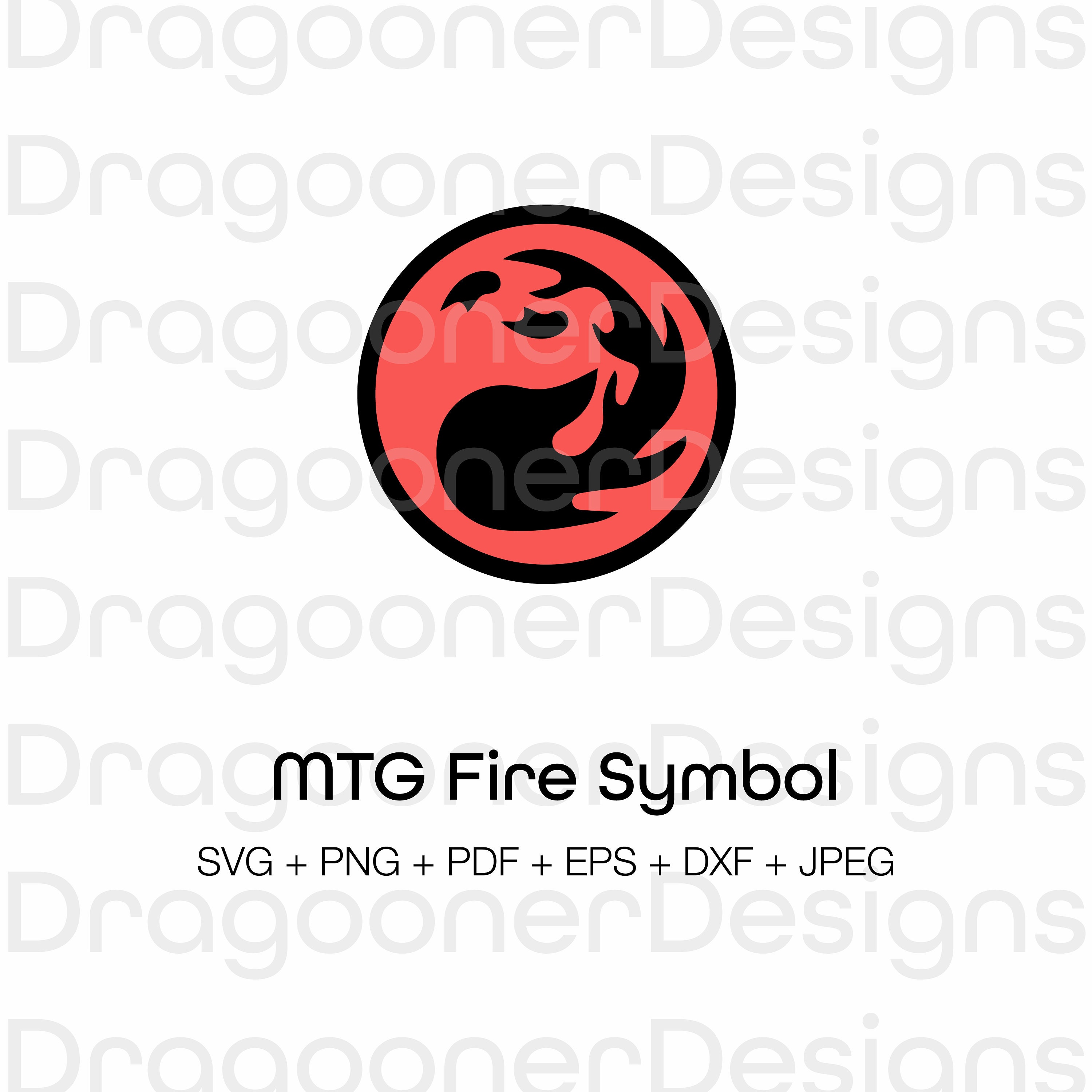 MTG Magic the Gathering Mana Symbols Bundle, Magic Svg, Mtg Png File ...