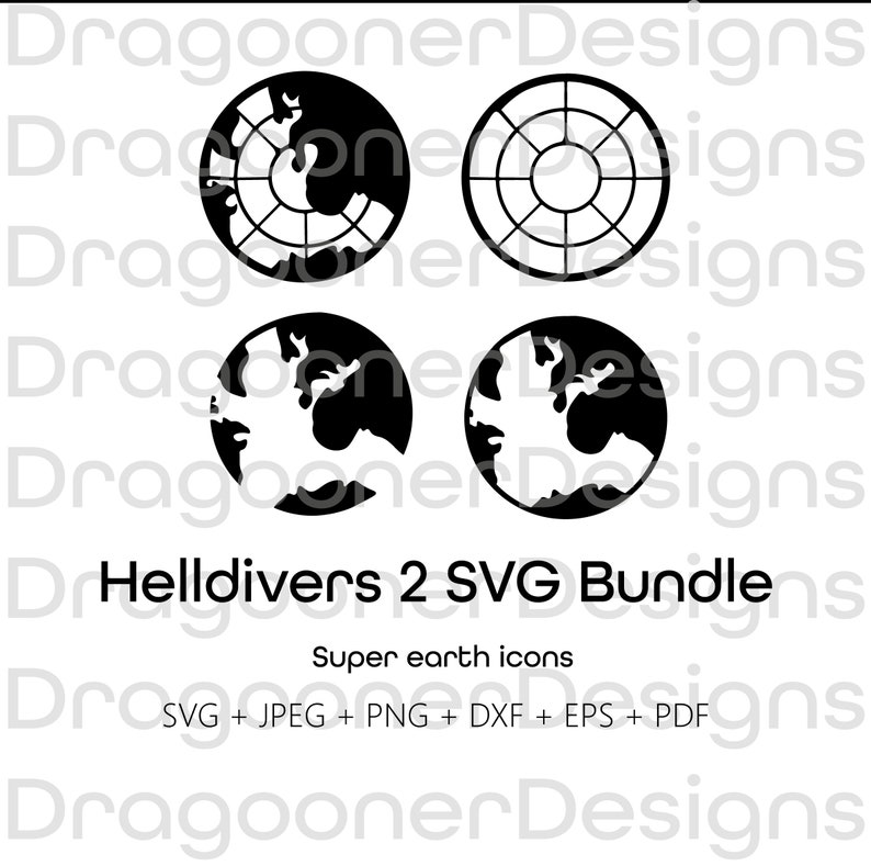Helldivers 2 SVG Bundle - Etsy
