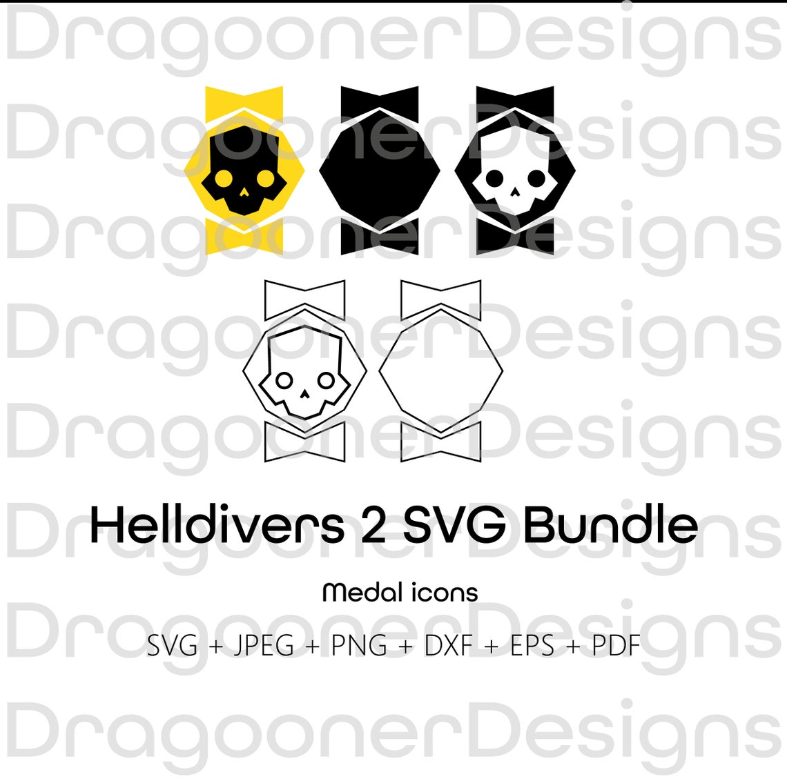 Helldivers 2 SVG Bundle - Etsy