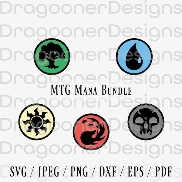 Magic Gathering Svg - Etsy
