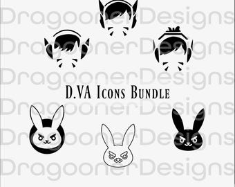 Overwatch 2 Reaper Icons Bundle, Reapersvg, Reaperpng File, Reapercut ...