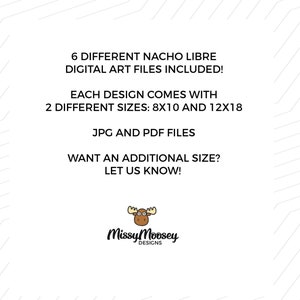 Nacho Libre Digital Download Bundle, Nacho Libre Quote, Movie Poster ...