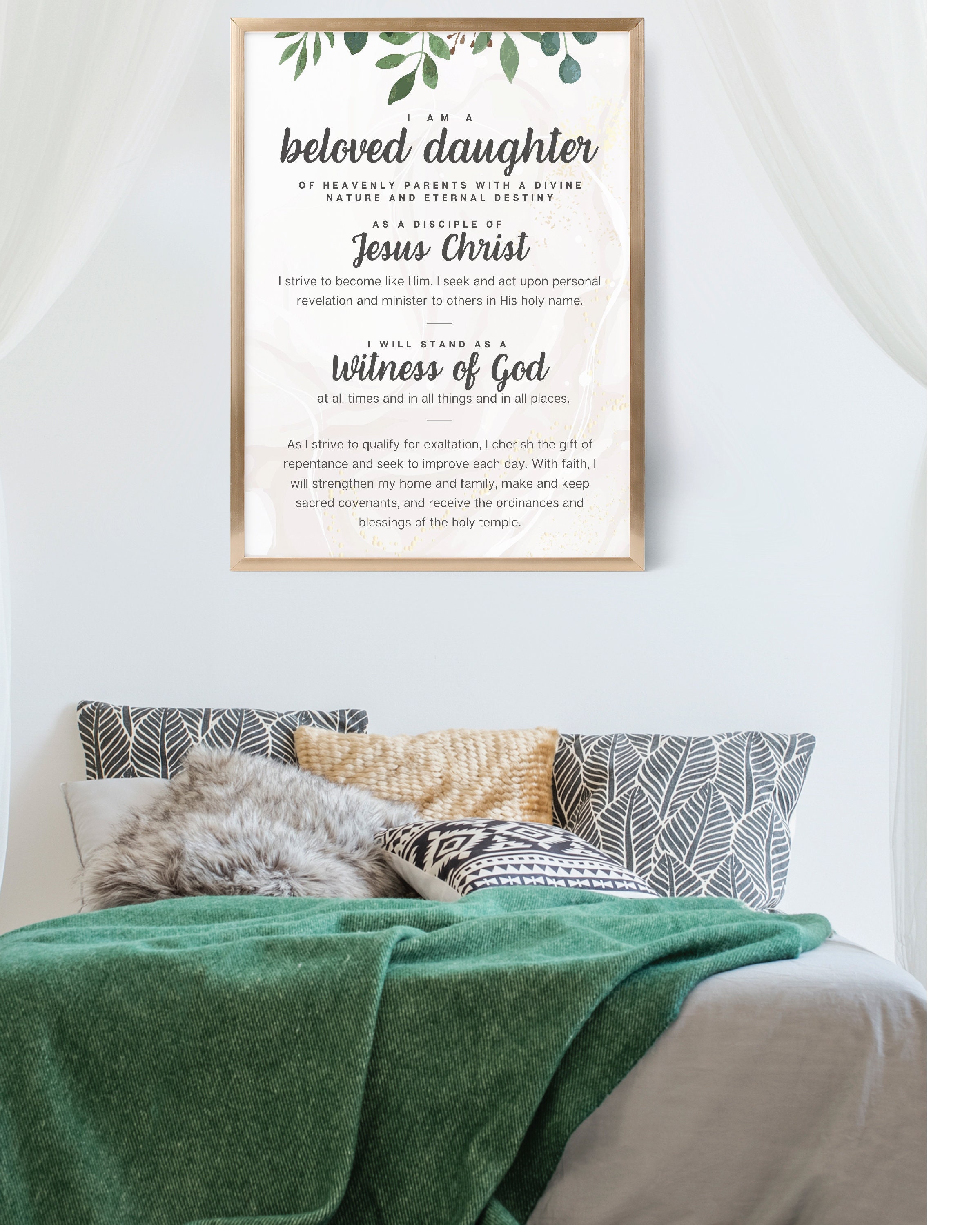Young Women LDS Theme Printable, New YW LDS Theme Digital Download ...
