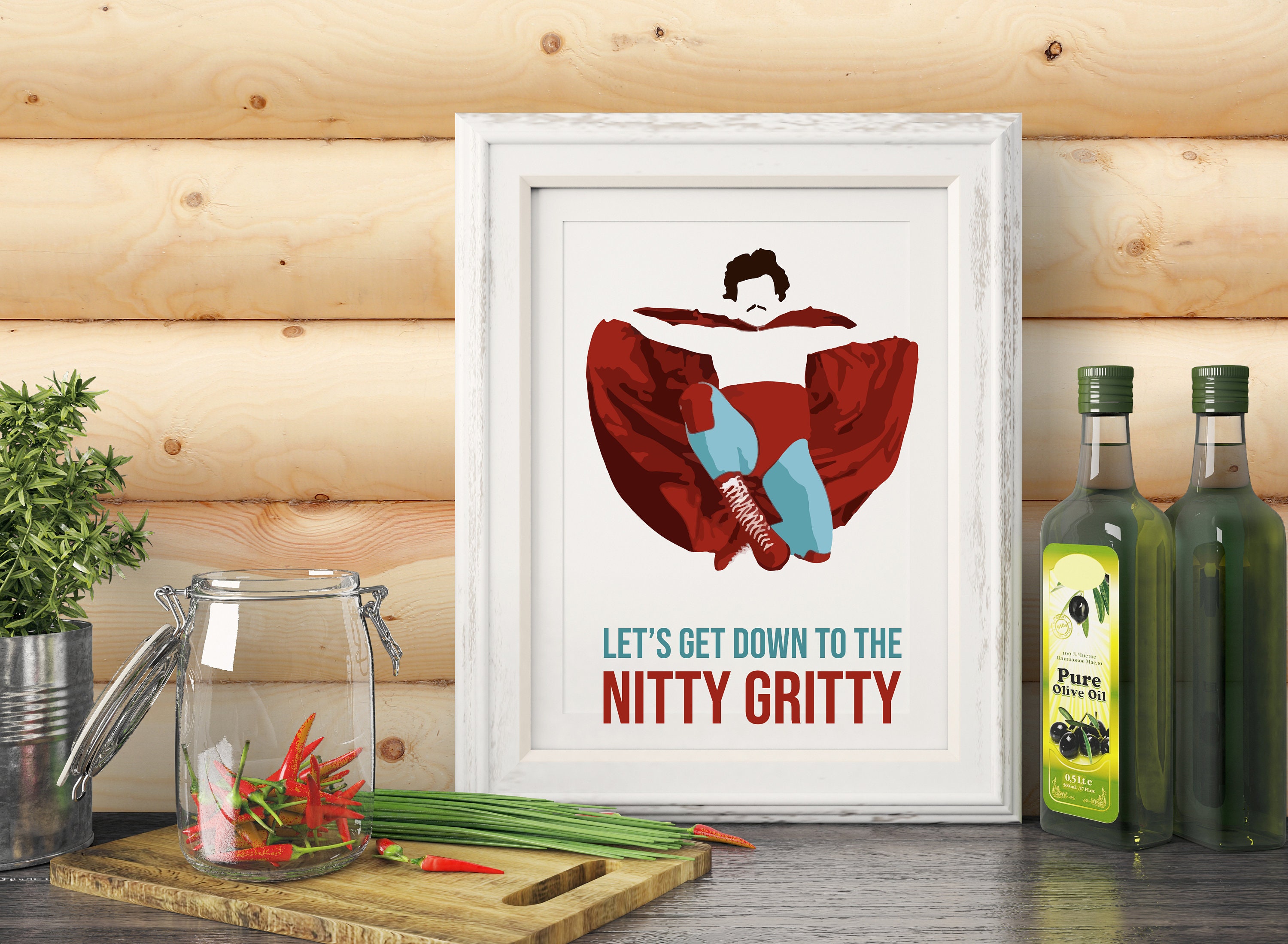 Nacho Libre Poster "let's Get Down to the Nitty Gritty" Quote Wall ...