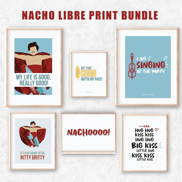 Nacho Libre - Etsy