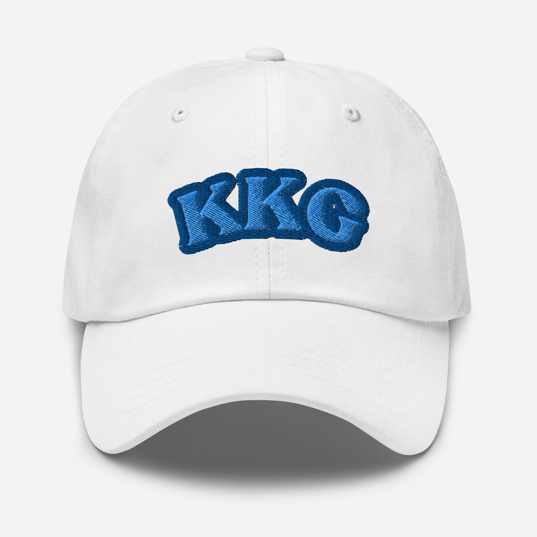 3D Puff Embroidered KKG Dad Hat Sorority Baseball Cap - Etsy