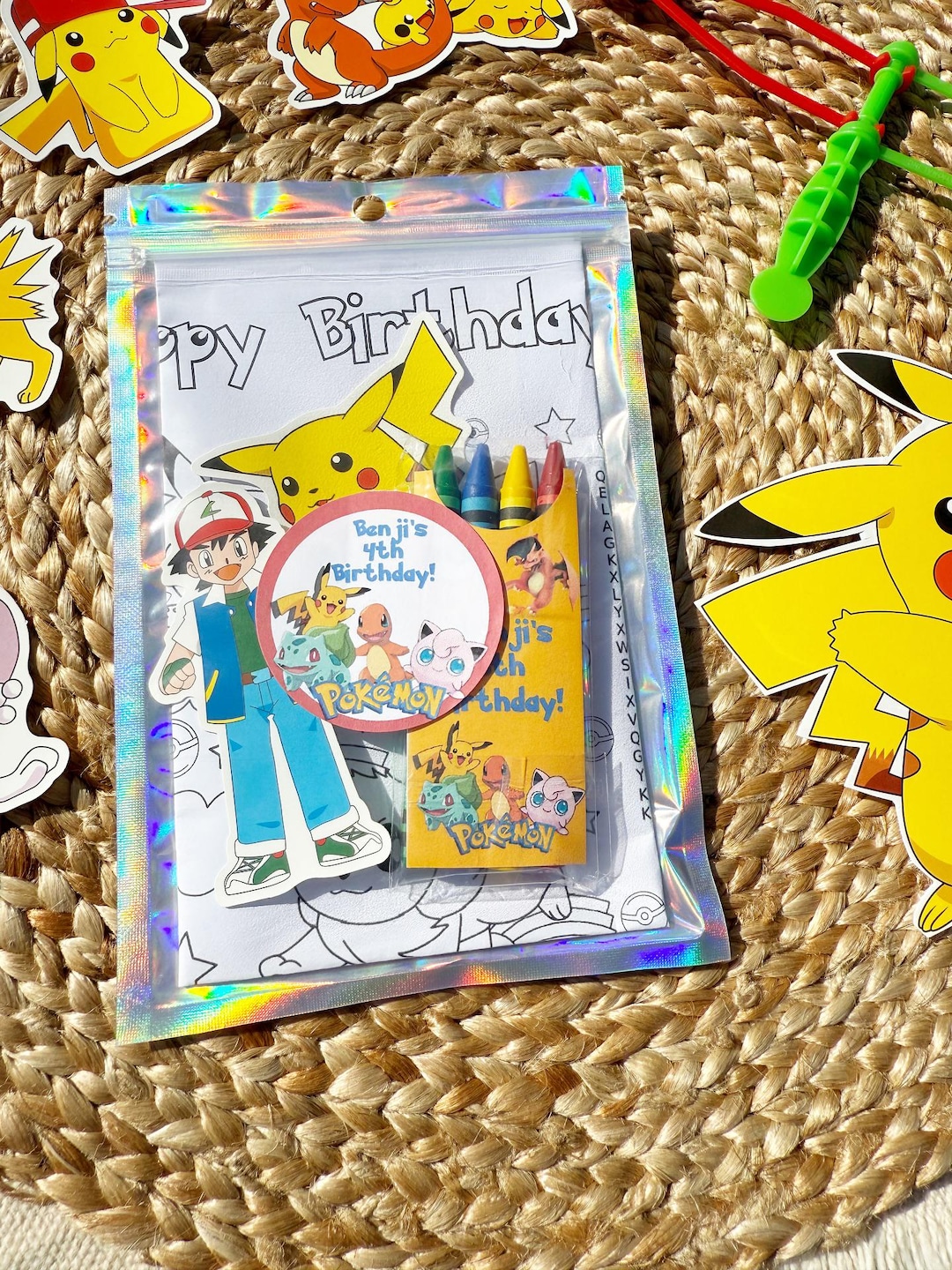 Custom Character Party Favor Bags | Pre-filled Goodie Bags for Kids ...