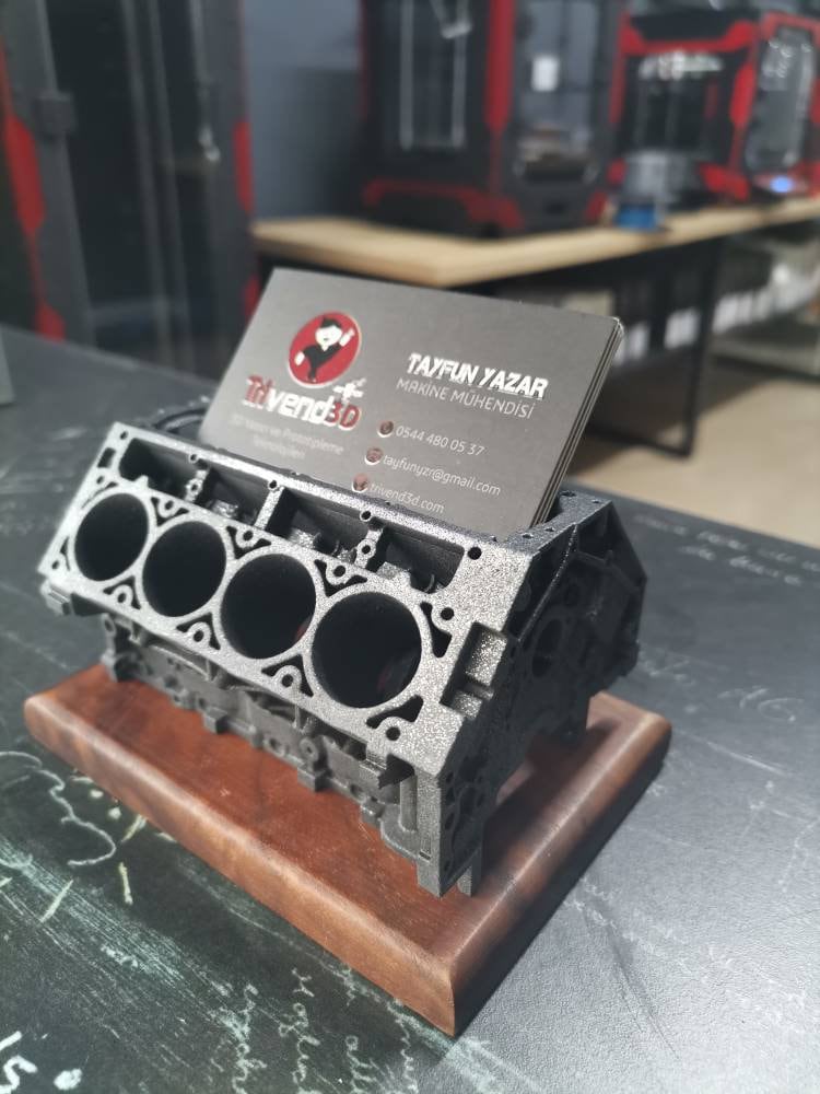 Engineer Gift Men's Gift Piston Pen Holder Mechanical Desktop Object ...