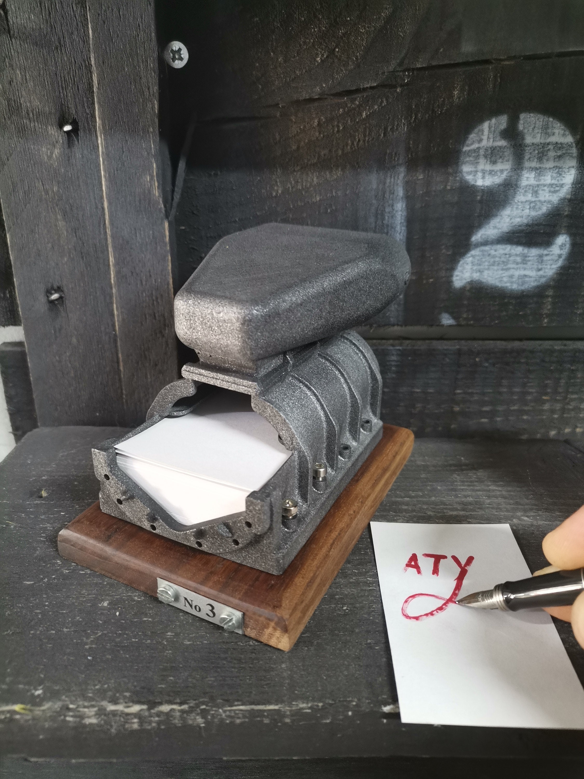 Engineer Gift Men's Gift Piston Paper Holder Mechanical - Etsy