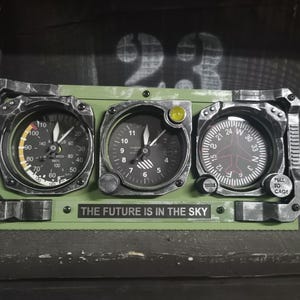 Aviator Desk Clock - Etsy
