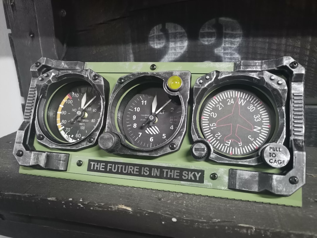 Aviator Desk Clock - Etsy