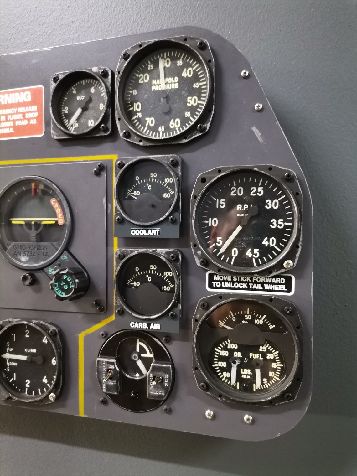 1/1 Scale WW2 North Amerikan Aviation Mustang PD51 Instruments - Etsy