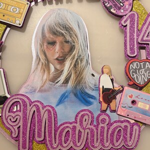 Taylor Swift Birthday Cake Topper - Swifties - Etsy UK