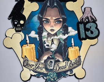 Addams Family Cake Topper - Etsy UK