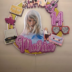 Taylor Swift Birthday Cake Topper - Swifties - Etsy UK