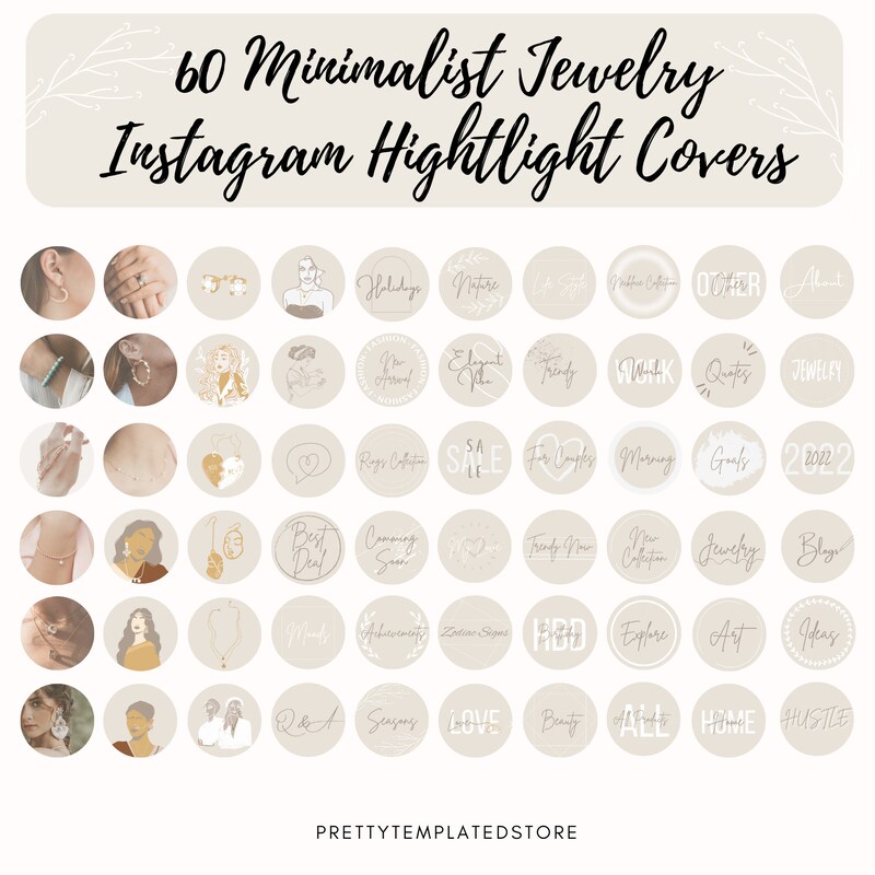 Instagram Highlight Icons - Etsy