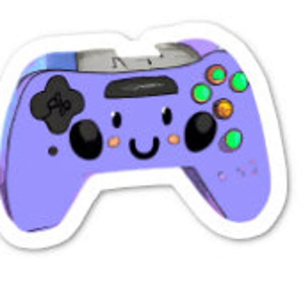 Video Game Controller Sticker Water Bottle - Etsy