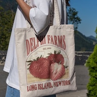 Delphi PJO Tote Bag, Delphi Strawberry Farms Tote Bag, Delphi ...