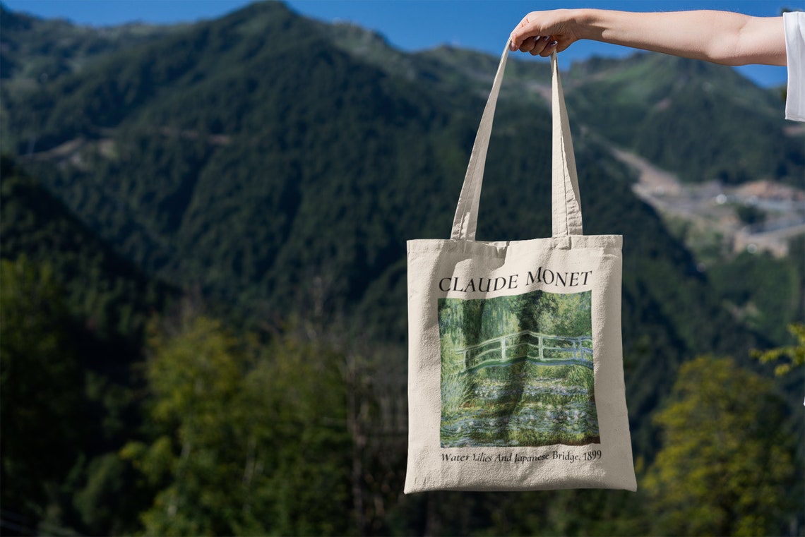 Water Lilies Claude Monet Tote Bag | Claude Monet Gifts, Claude Monet ...