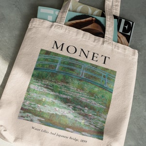 Claude Monet Tote Bag | Claude Monet Gifts, Claude Monet Art, Monet ...