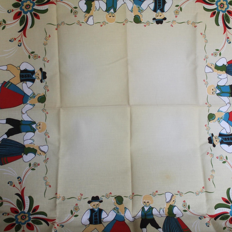 Small Swedish Tablecloth - Etsy