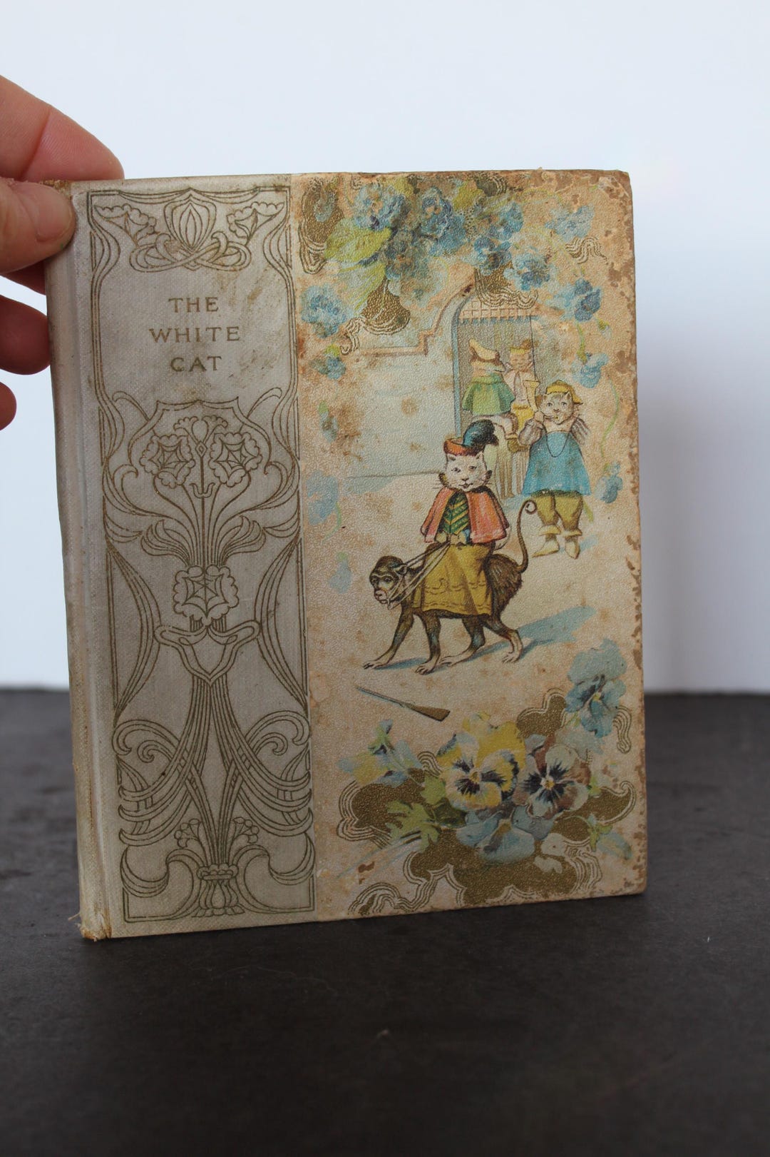 Vintage the White Cat Hard Cover Childrens Book. 1905 Henry Altemus Co ...
