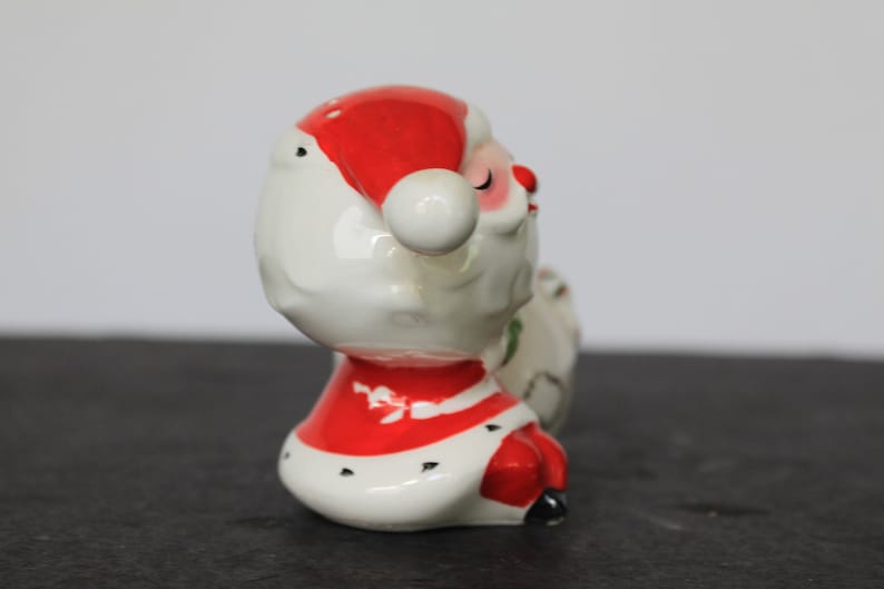 Vintage Holt Howard Salt & Pepper Shakers. Santa and Sack - Etsy