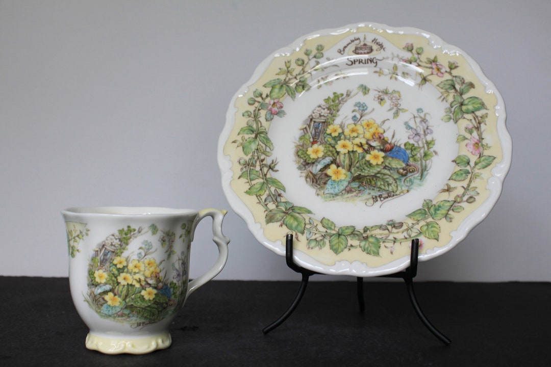 Vintage Brambly Hedge Teacup & Plate. Royal Doulton, Choose 1 From ...