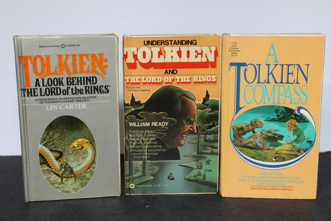 Vintage J R R Tolkien Book Set. Understanding Tolkien, A Tolkien ...