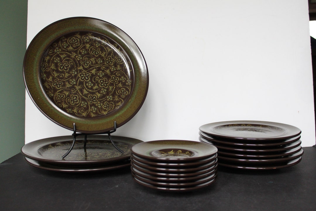 Vintage Franciscan Madeira Dish. CHOICE, Dinner Plate, Salad, Saucer ...