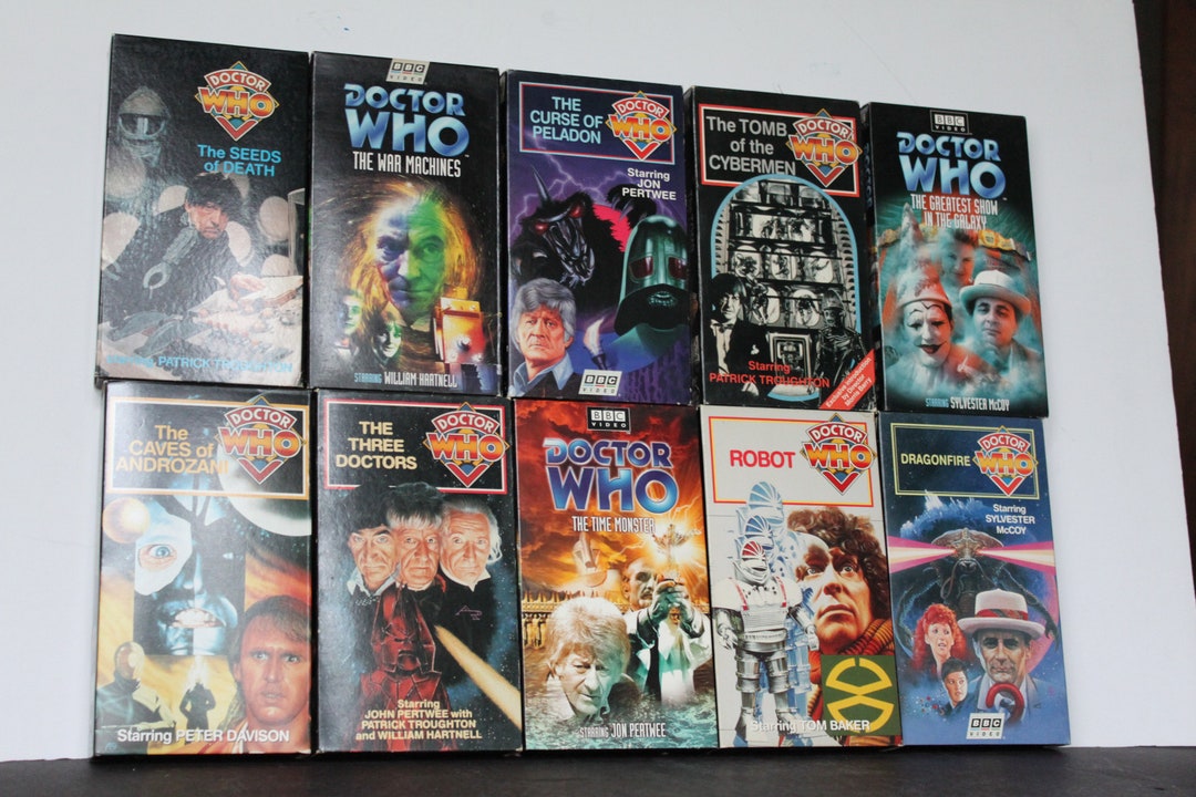 Vintage Doctor Who VHS Tape. CHOOSE 1, Nerdy Grandmacore, Tv Show, BBC ...