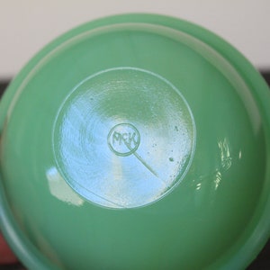 Small Vintage Mckee Jadeite Bowl, Retro Kitchenalia, 4.5" Cocotte ...