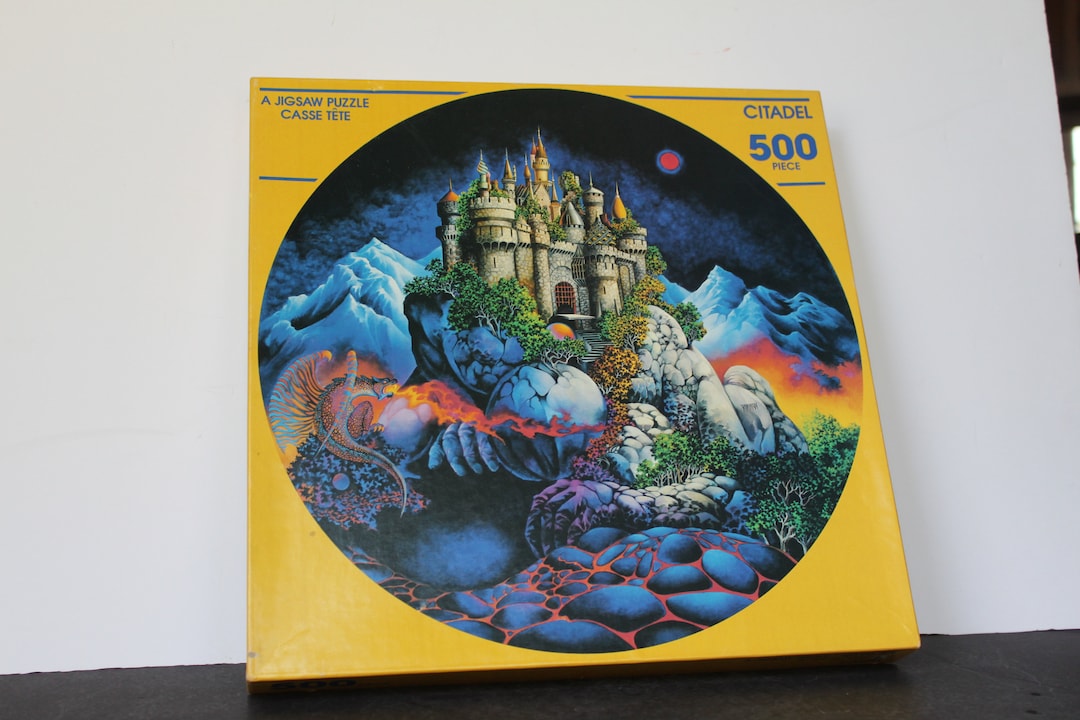 Vintage Kirwan Citadel Puzzle. New in Original Box, Fantasy, Sci Fi ...