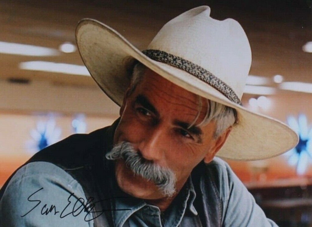Sam Elliot 1883 Autograph Reprint Photo LOOK Signed Autograph - Etsy