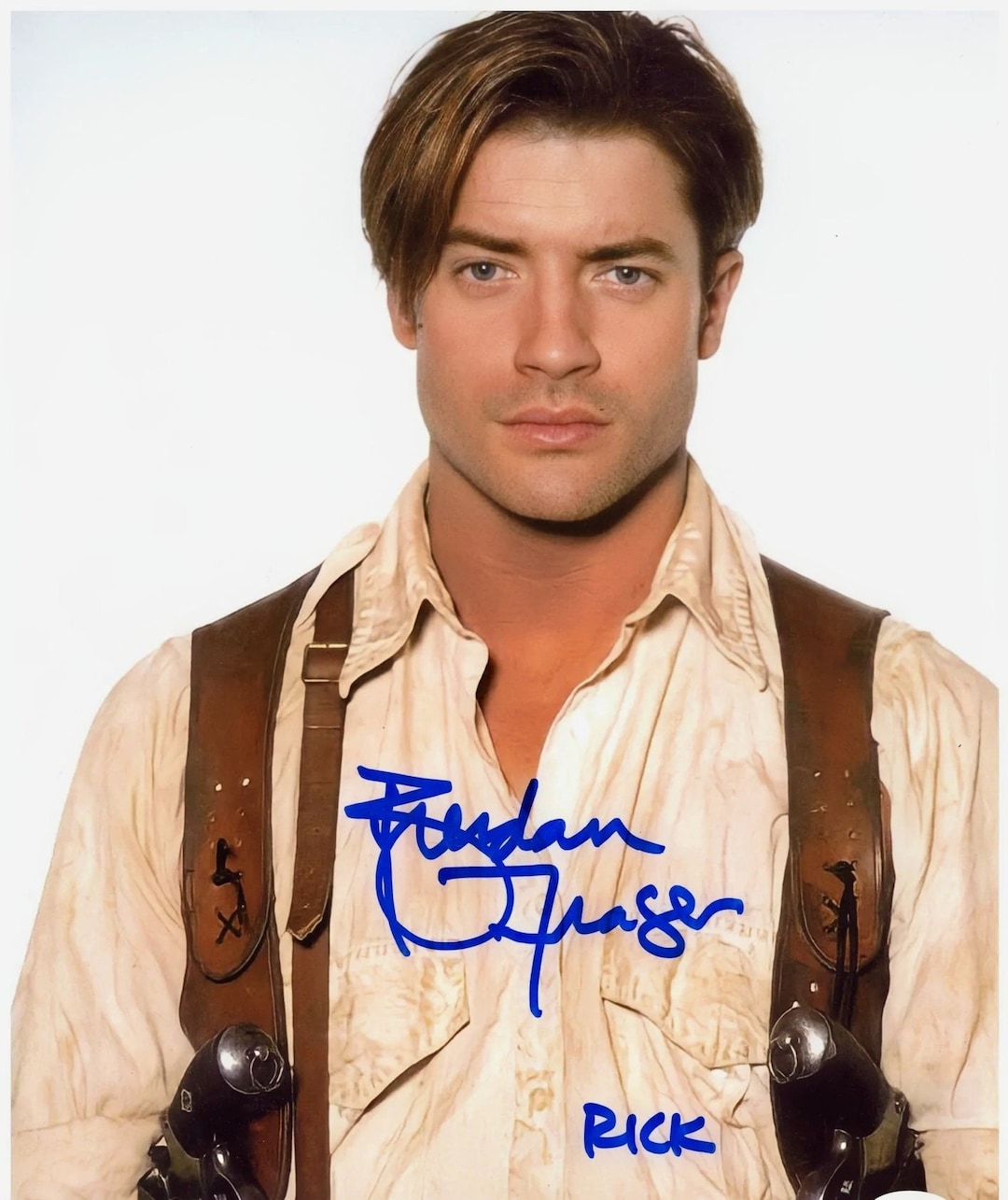 Brendan Fraser the Mummy Autograph Reprint Photo Signed Autograph - Etsy