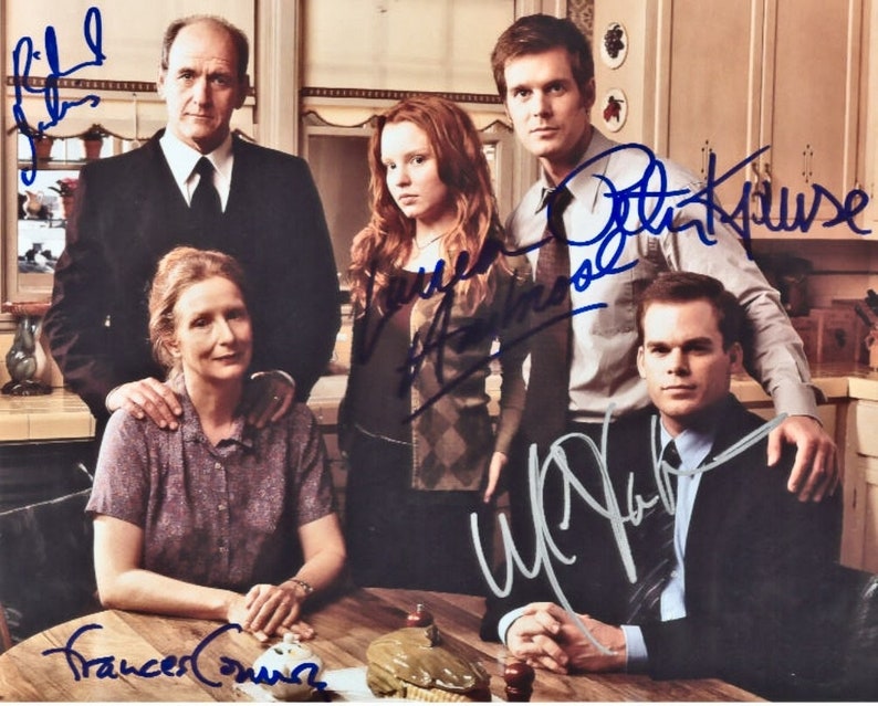 Six Feet Under Cast Hall Krause Ambrose Conroy Autograph Reprint Photo ...