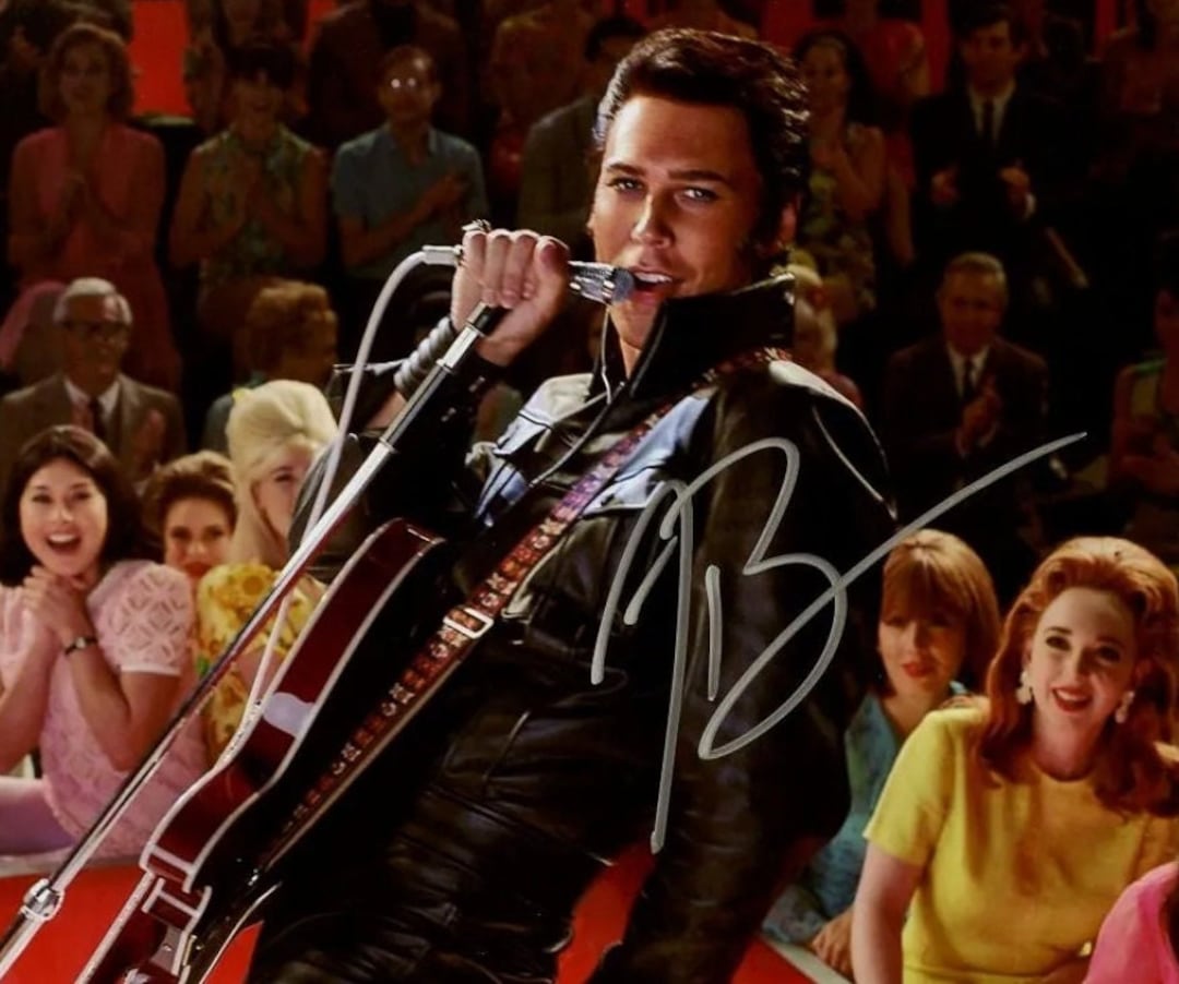Elvis Austin Butler Autograph Reprint Photo LOOK Signed Autograph - Etsy