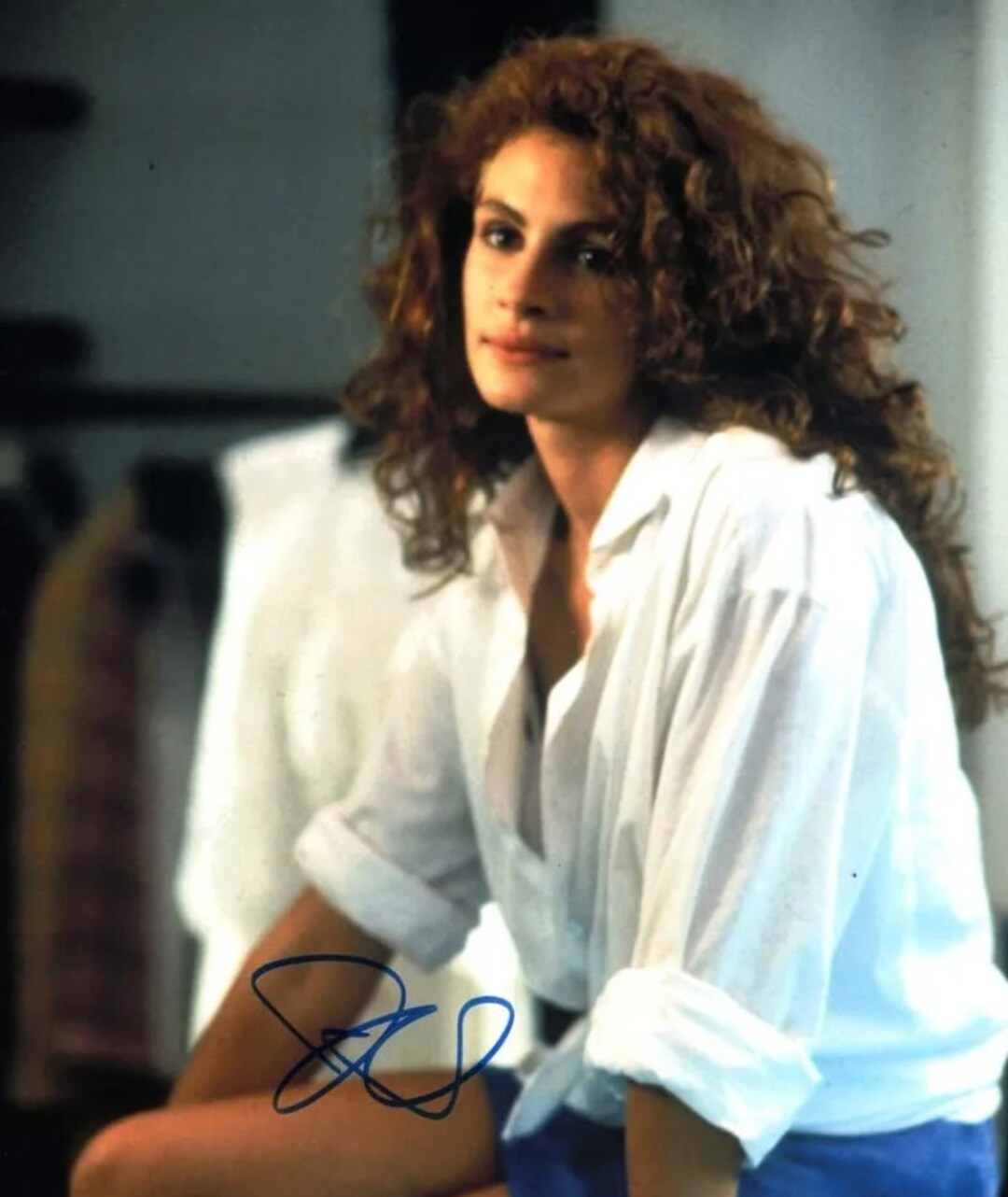Julie Roberts Pretty Woman Autograph Reprint Photo LOOK Signed ...