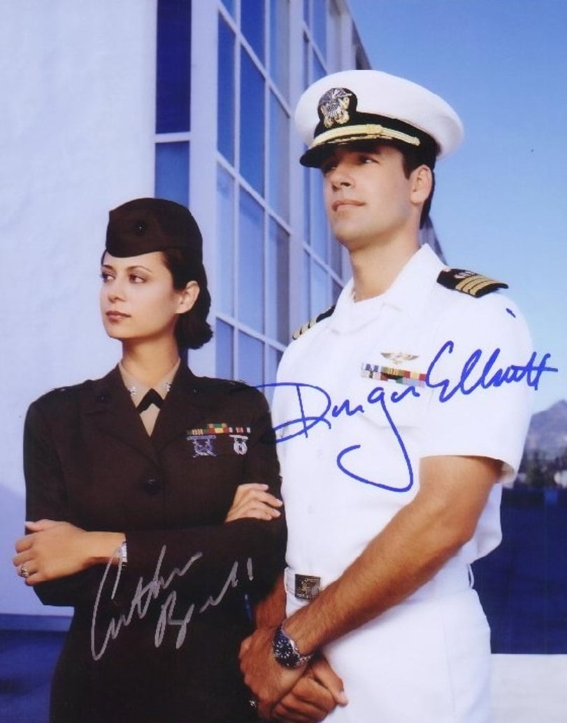 Jag Catherine Bell David James Elliott Autograph Reprint Photo LOOK Signed Autograph - Etsy