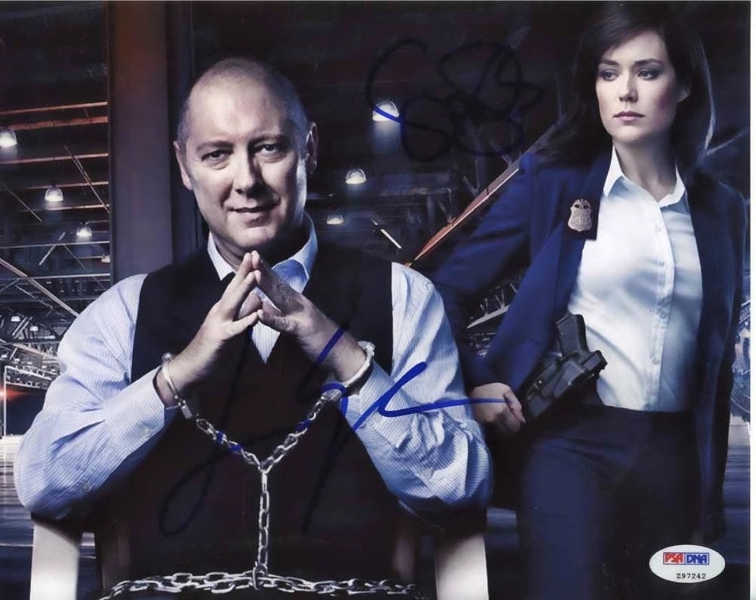 Blacklist James Spader and Megan Boone Autograph Reprint Photo LOOK ...