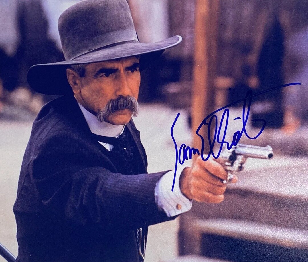 Sam Elliot 1883 Tombstone Autograph Reprint Photo Signed Autograph - Etsy